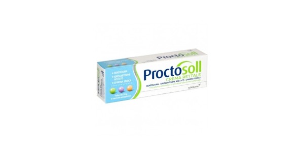 Proctosoll crema rettale per emorroidi 30 gr | FarmaciaGaudiana.it