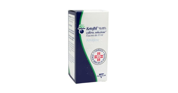 Ketoftil Collirio Antiallergico 1 Flacone 10 ml 0,5mg/ ml ...