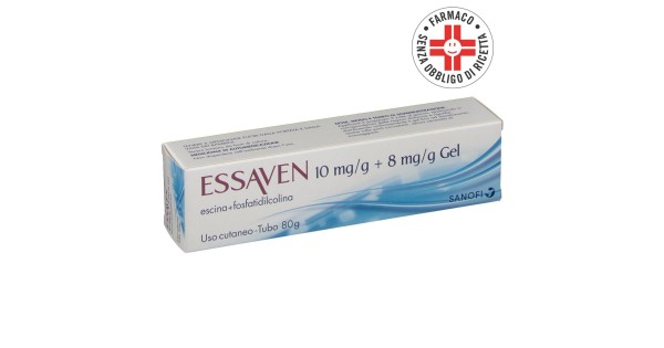 Essaven Gel Escina Fosfatidilcolina Tubo 80 grammi - FarmaciaGaudiana.it