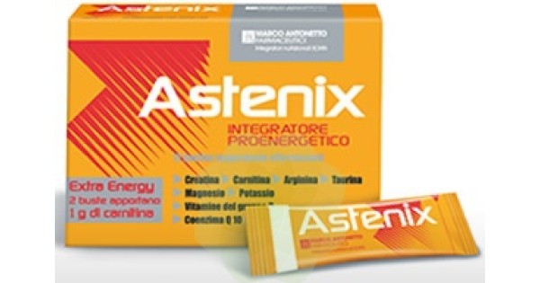 Astenix 12 Bustine - Integratore Alimentare per la Stanchezza ...