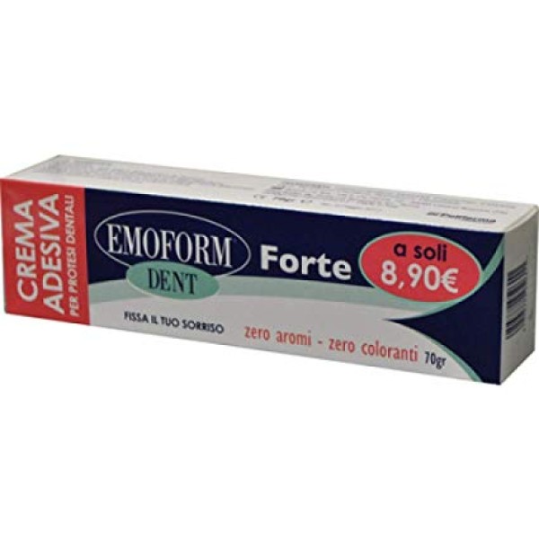 Emoform Dent Forte Crema Adesiva per Protesi Dentaria 70 grammi ...