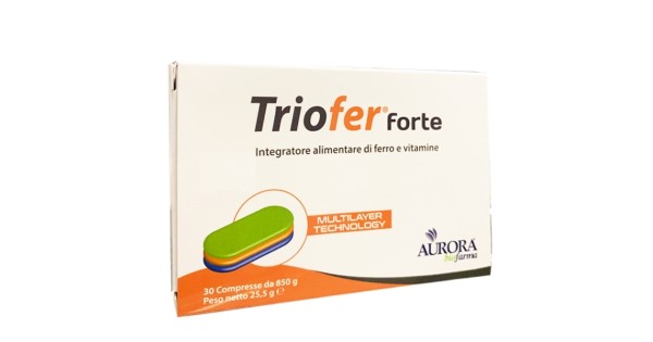 Triofer Forte 30 Compresse - Integratore Alimentare - FarmaciaGaudiana.it