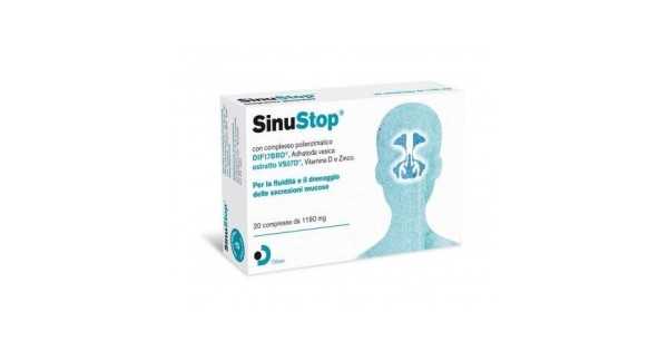 Sinustop 20 Compresse - Integratore Alimentare - FarmaciaGaudiana.it
