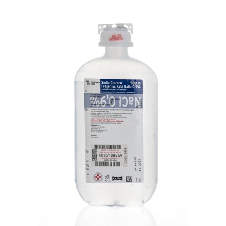 Sodio Cloruro 0,9 500ml | FarmaciaGaudiana.it