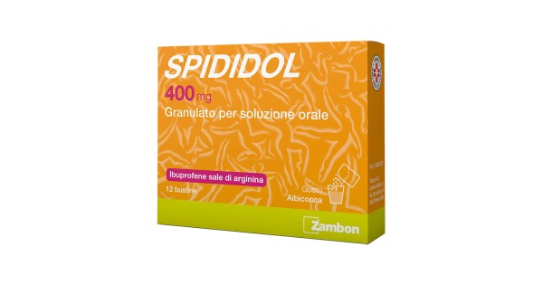 Spididol 400 mg Granulato per Soluzione Orale Aroma Albicocca 12 ...