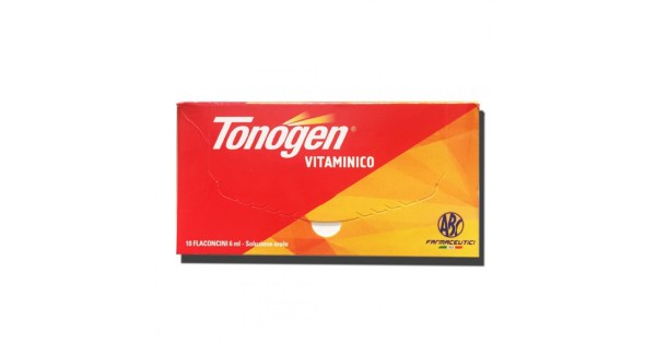 Tonogen Vitaminico 10 Flaconcini - FarmaciaGaudiana.it