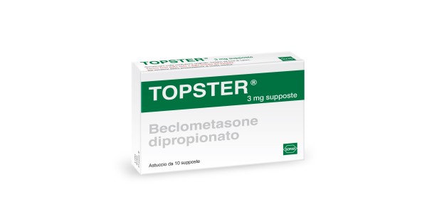 Topster 3 mg 10 Supposte | FarmaciaGaudiana.it