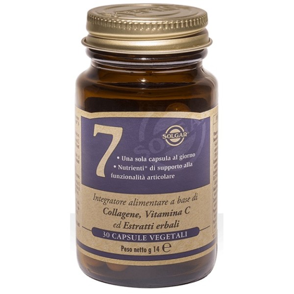 Solgar 7 30 Capsule - Integratore Articolazioni - FarmaciaGaudiana.it