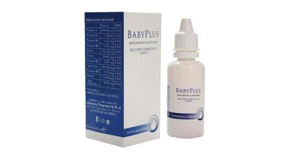 Baby Plus Gocce 30 ml - Integratore Multivitaminico - FarmaciaGaudiana.it
