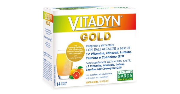 Vitadyn Gold 14 Bustine - Integratore Alimentare - FarmaciaGaudiana.it