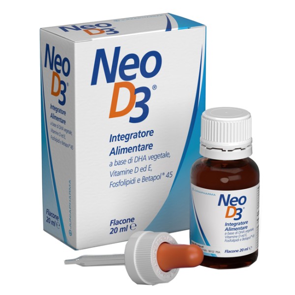 Neo D3 Gocce 20 ml - Integratore Alimentare - FarmaciaGaudiana.it