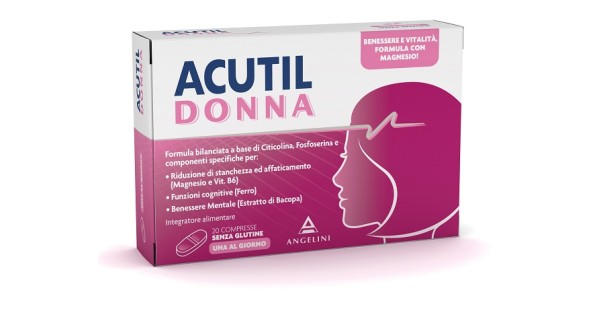 Acutil Donna 20 Compresse - Integratore Alimentare - FarmaciaGaudiana.it