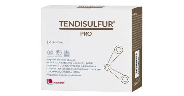 Tendisulfur Pro 14 Bustine - Integratore per Tendini - FarmaciaGaudiana.it
