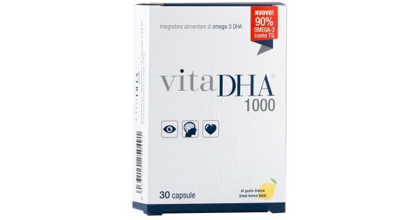 VitaDHA 1000 30 Capsule - Integratore Alimentare - FarmaciaGaudiana.it
