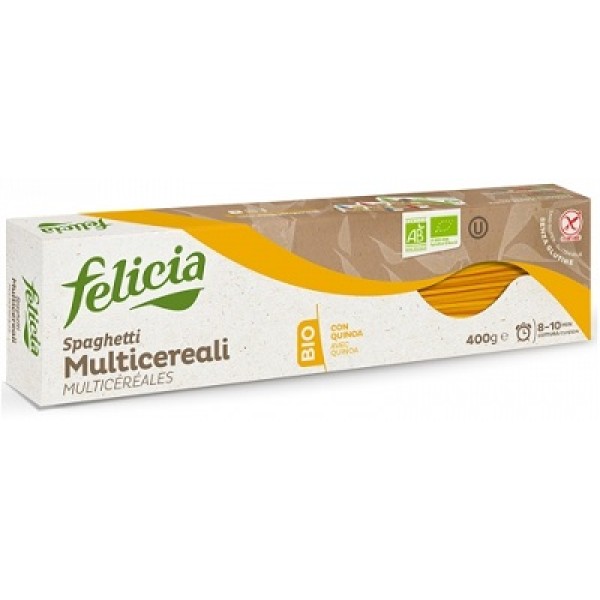 Felicia Bio Pasta Multicereali Spaghetti 400 grammi - FarmaciaGaudiana.it