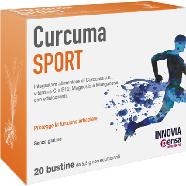 Curcuma Sport 20 Bustine - Integratore Alimentare - FarmaciaGaudiana.it