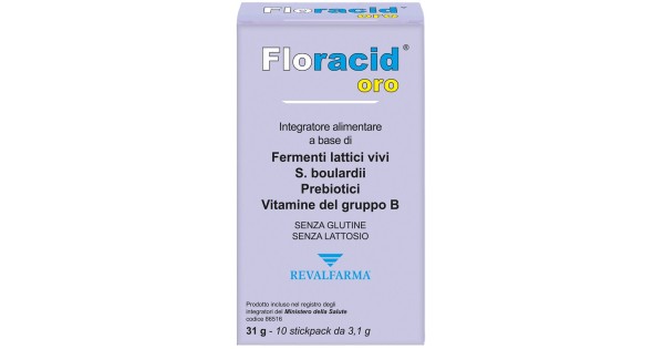 Floracid 10 Bustine - Integratore Alimentare - FarmaciaGaudiana.it