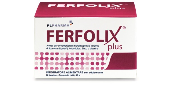 Ferfolix Plus 20 Bustine | FarmaciaGaudiana.it