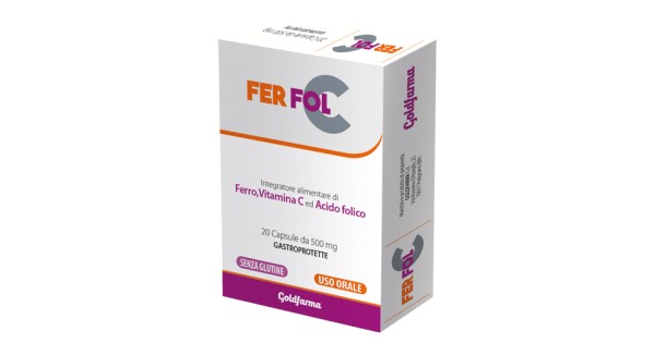 Fer Fol 20 Capsule - Integratore Alimentare 500mg - FarmaciaGaudiana.it
