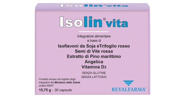 Isolin Vita 30 Capsule - Integratore Menopausa - FarmaciaGaudiana.it