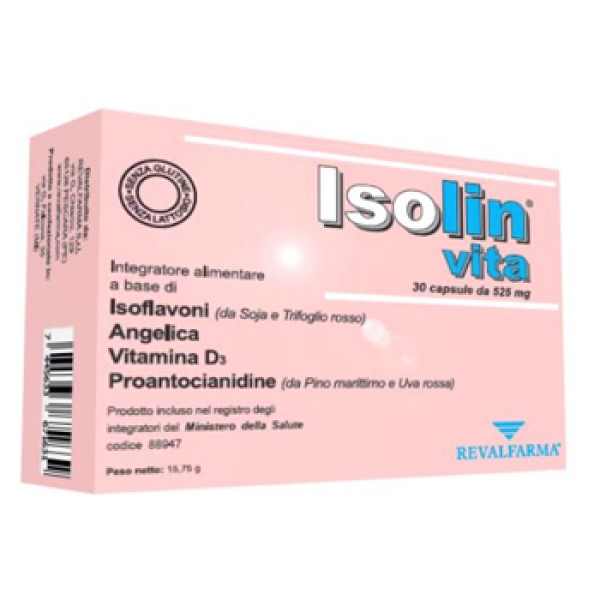 Isolin Vita 30 Capsule - Integratore Menopausa - FarmaciaGaudiana.it