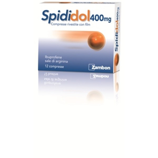 Spididol 400 mg Ibuprofene Sale di Arginina Analgesico 12 Compresse ...