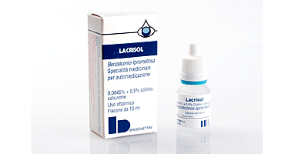 Lacrisol Collirio 50+ 4,5 mg Benzalconio Cloruro Flacone 10 ml ...