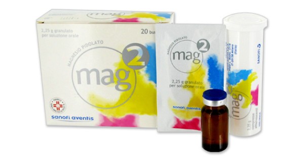 Mag2 con 2,25 grammi Magnesio Pidolato 20 Compresse Effervescenti ...